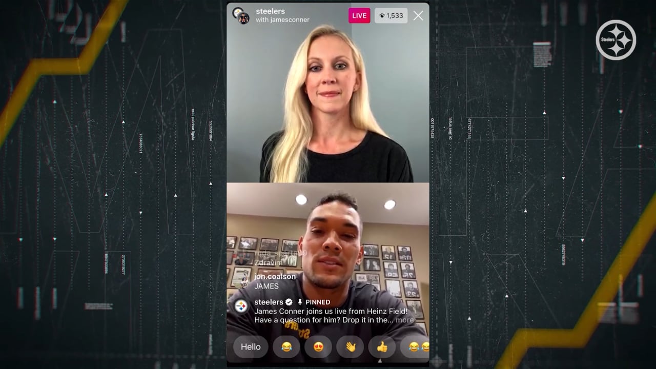 Conner answers fan questions in IG live