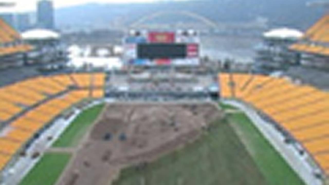 Heinz Field Resodding Time Lapse