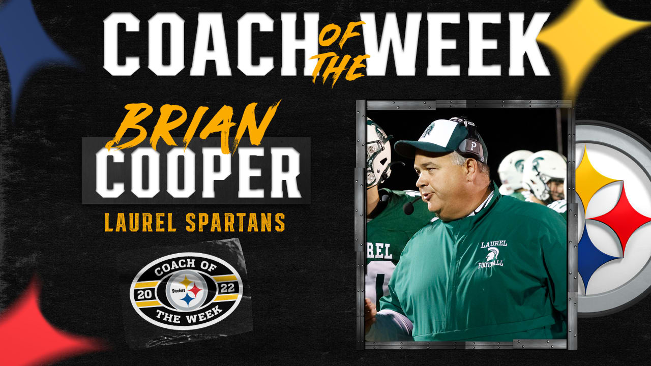 Cooper named Steelers Coach of the Week Cooper named Steelers Coach of the Week