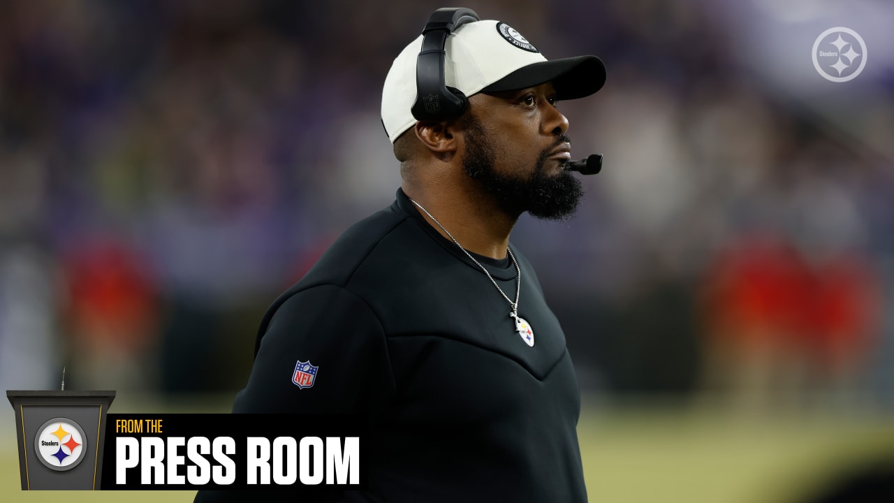 From the Press Room: Steelers at Ravens