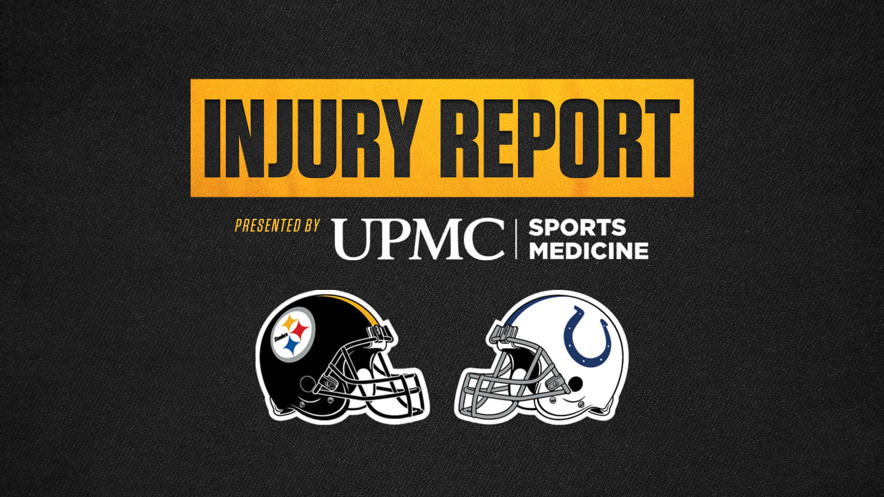 Week 9 Injury Report (Colts)