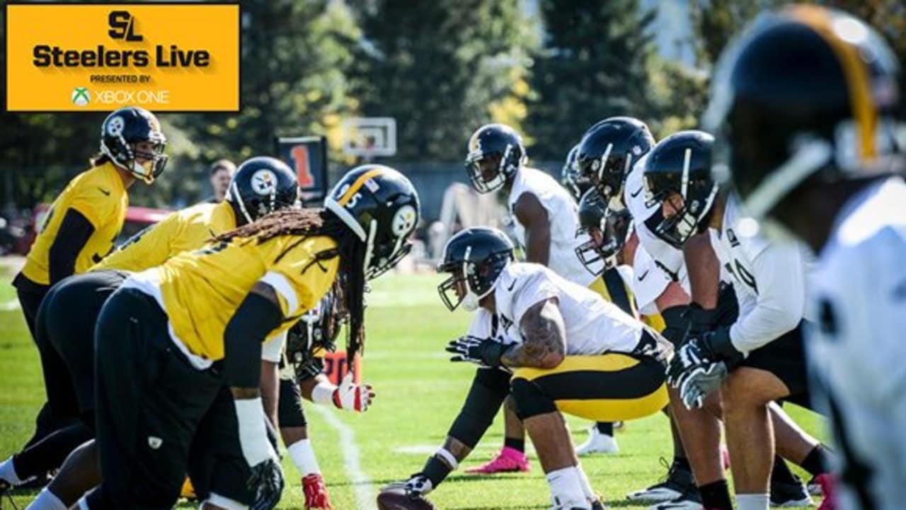 Steelers practice report