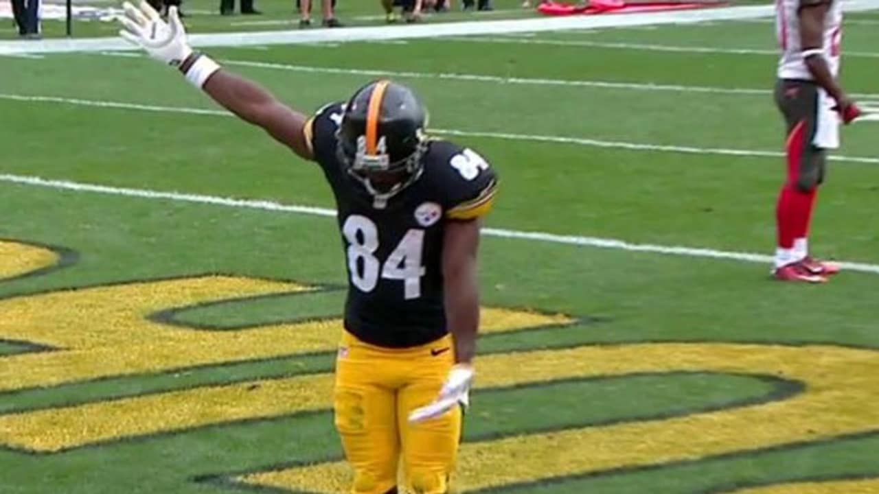 Antonio Brown 11-yard touchdown catch