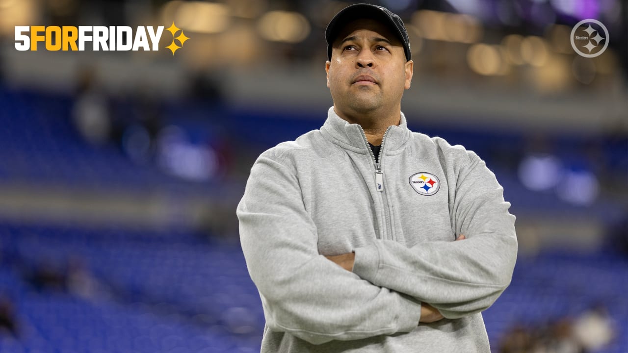 5 for Friday: Khan building with an eye on AFC North