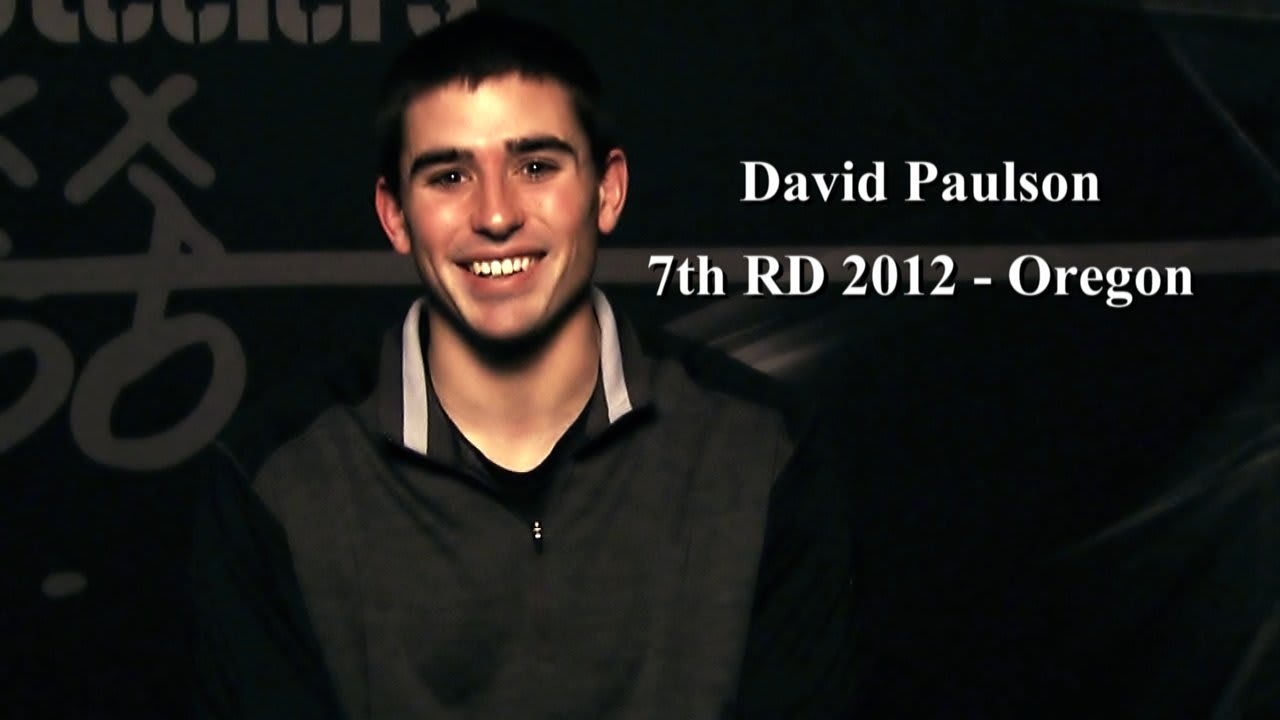 Draft Day Memories: David Paulson