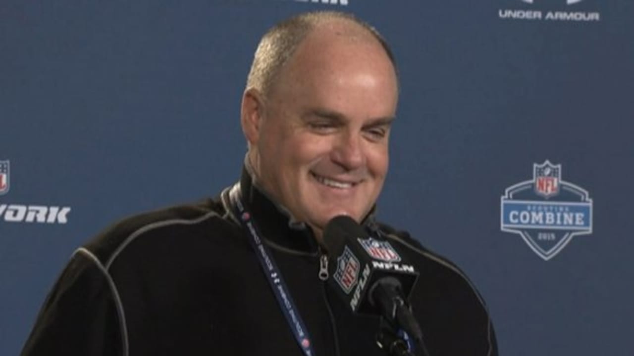 Kevin Colbert at NFL Combine