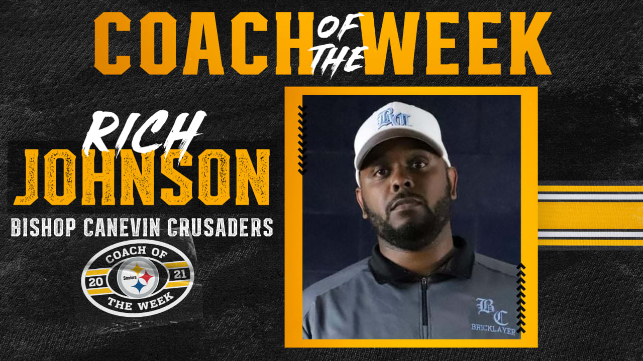 Johnson named Steelers Coach of the Week