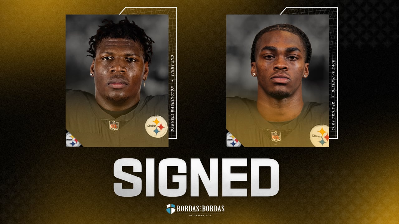 Steelers sign Washington, Trice Jr.