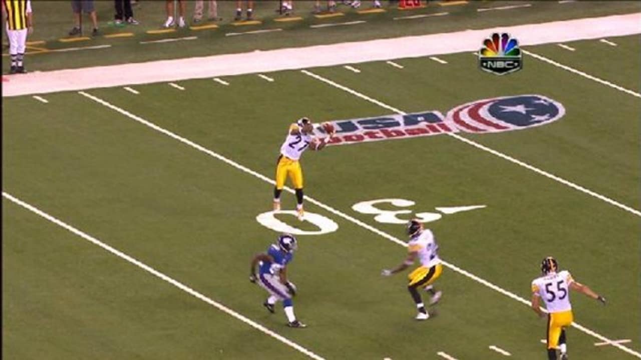 Joe Burnett Interception - PIT vs. NYG