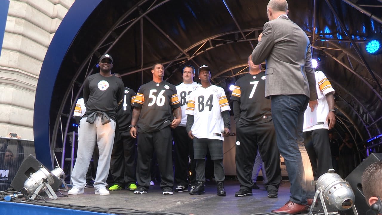 Steelers at NFL Fan Rally