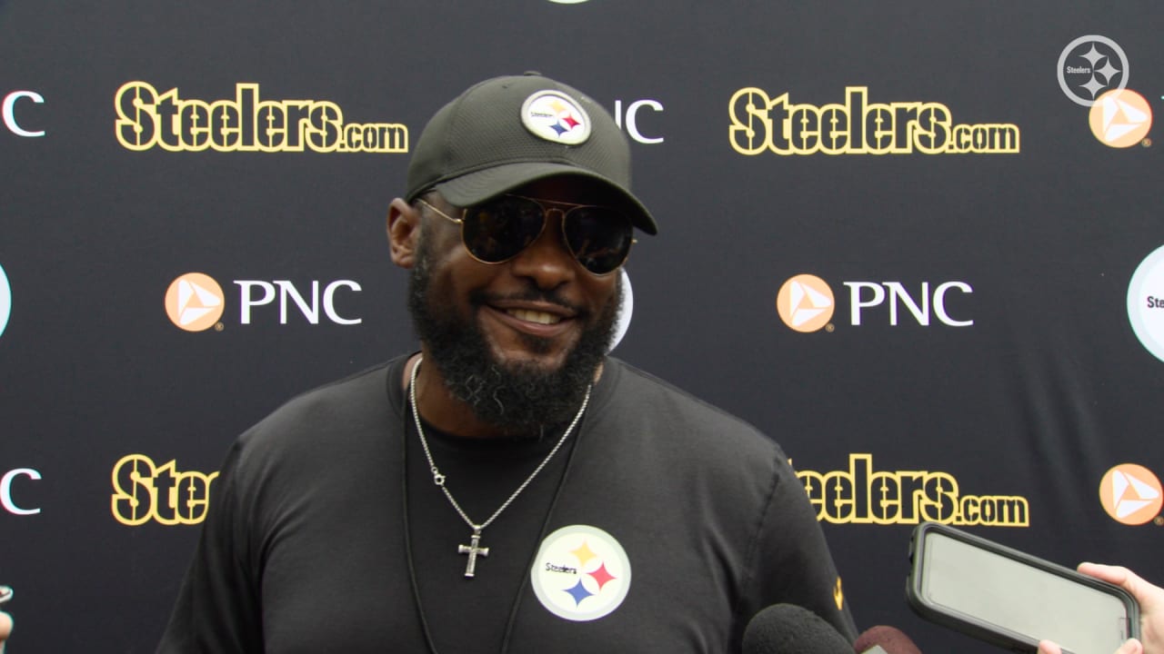 WATCH: Tomlin on the first day of practice