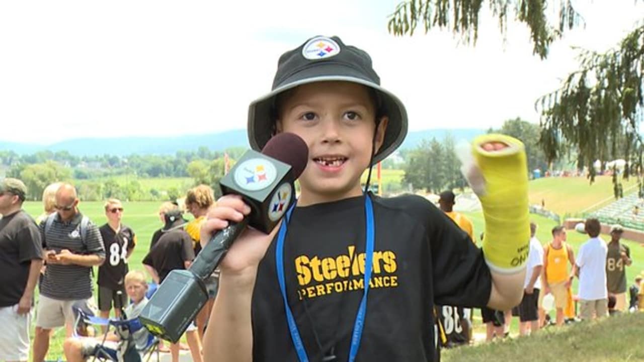 Steelers Jr. Reporter: Fans enjoy Training Camp