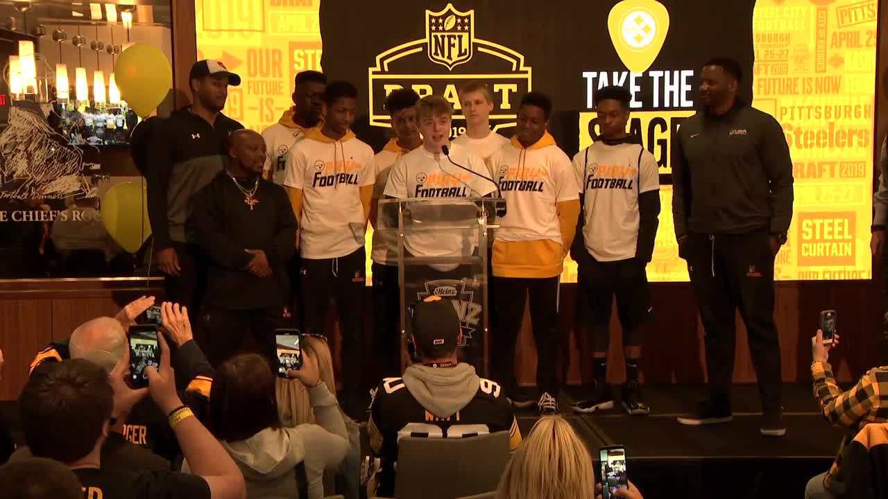 Announcement of Buggs as sixth round selection