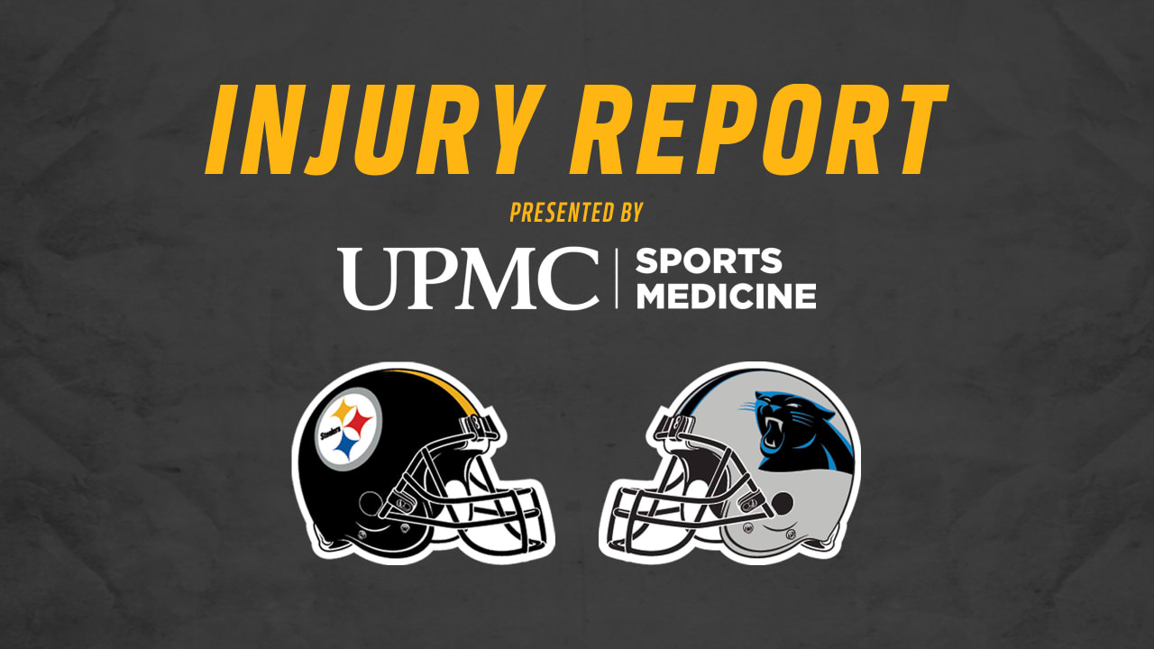 Week 10 Injury Report (Panthers)