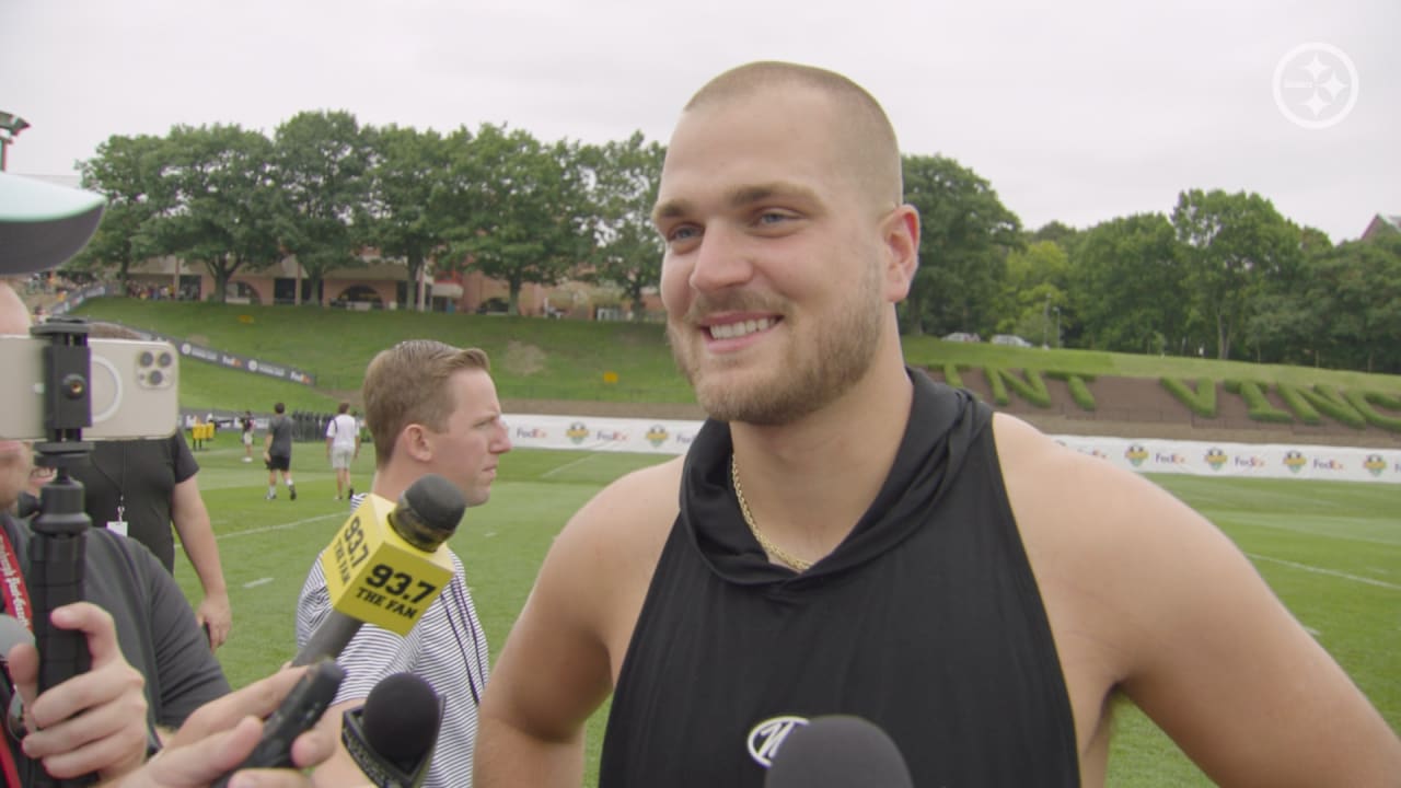 WATCH: Freiermuth on 'getting back into it'