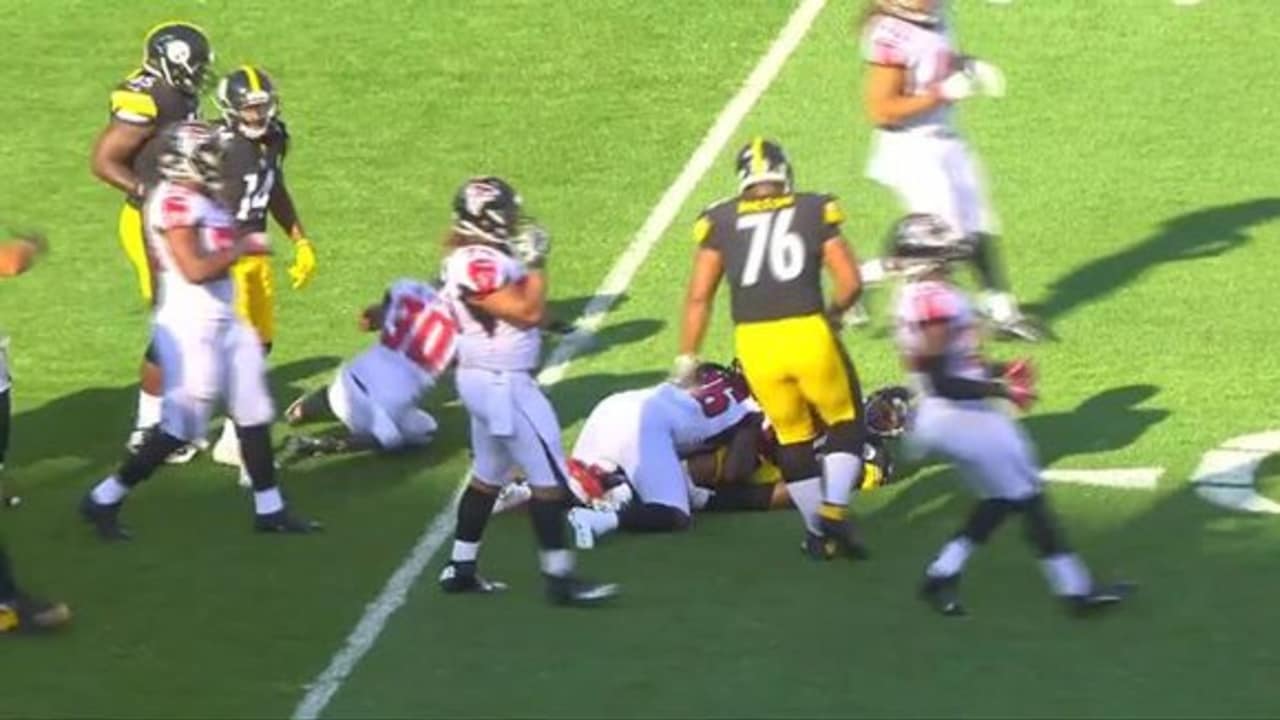 HIGHLIGHT: Conner runs for 11-yard gain