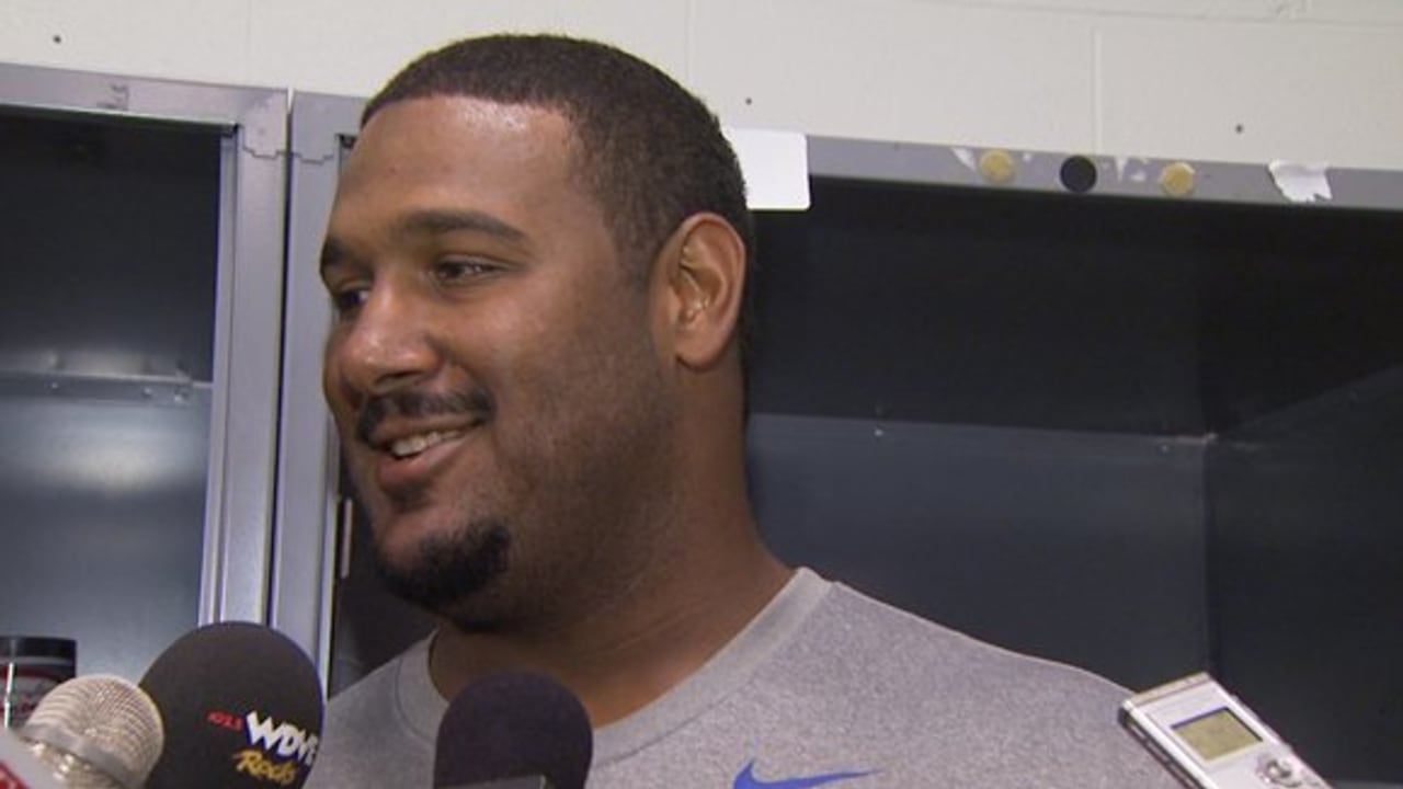 Max Starks Post-game - vs Browns