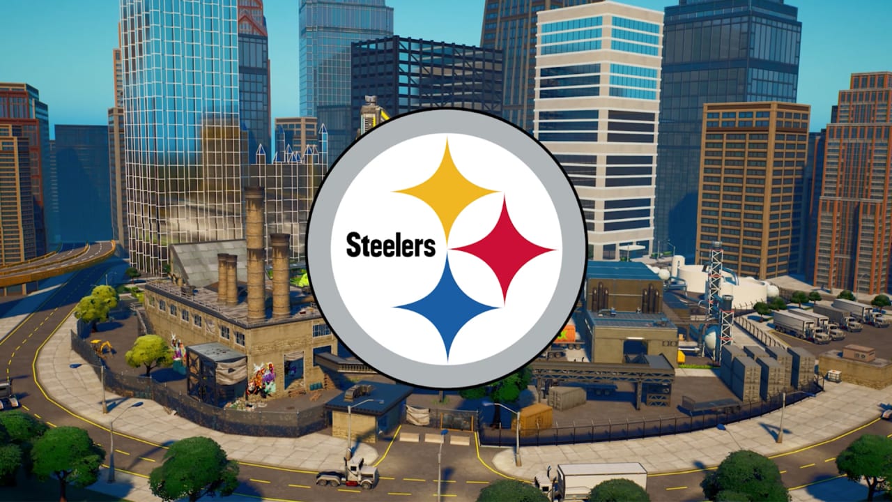 Steelers launch map within NFL Zone on Fortnite