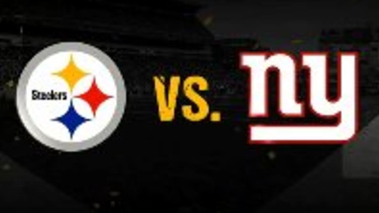 Steelers-Giants Game Blog