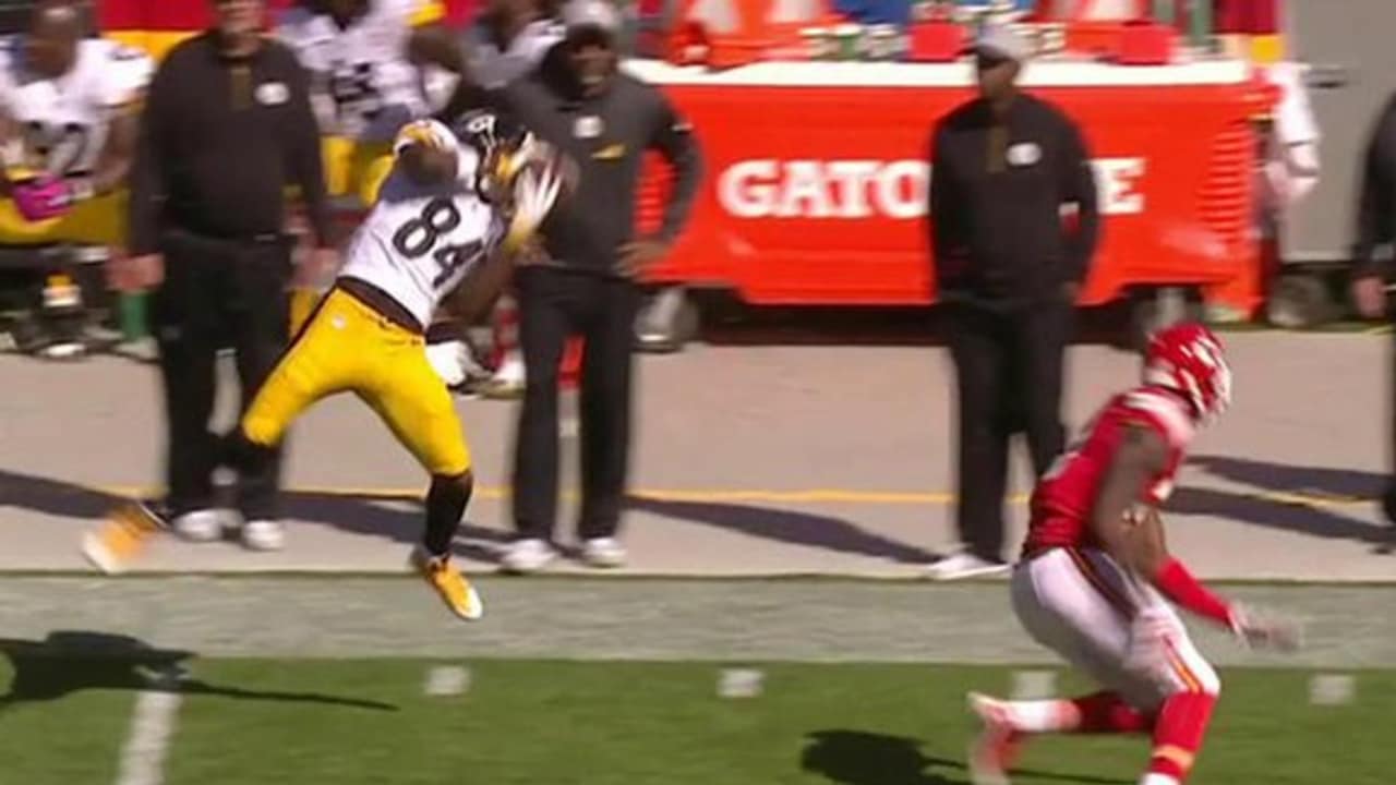 HIGHLIGHT: Antonio Brown's sideline catch at KC