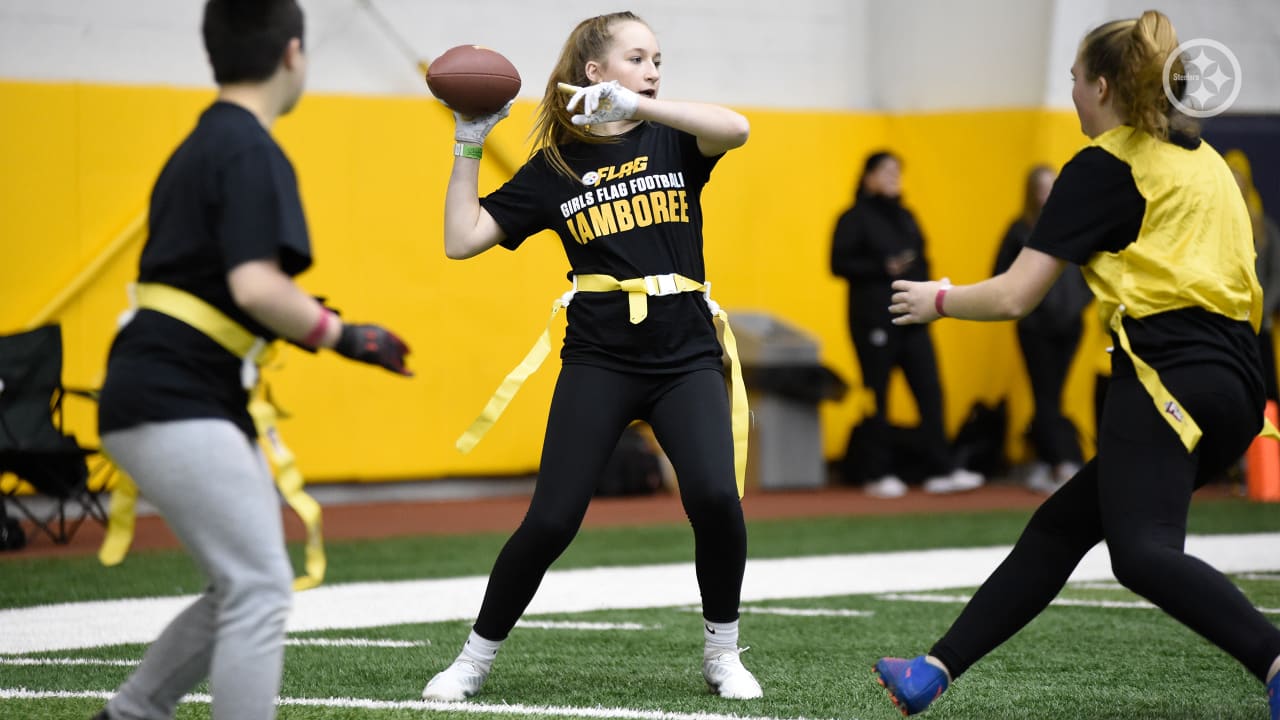 Steelers host Girls Flag Football Jamboree