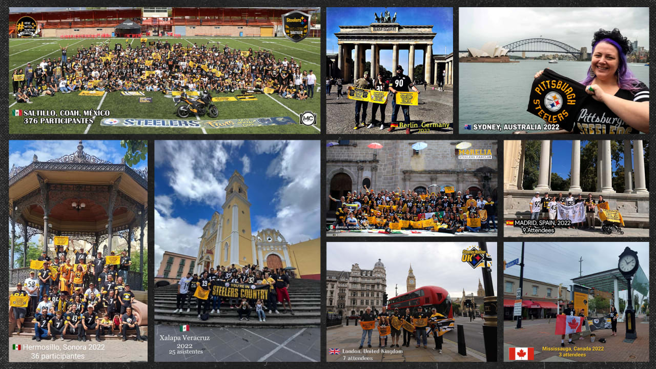 Steelers fans turn out to show their support