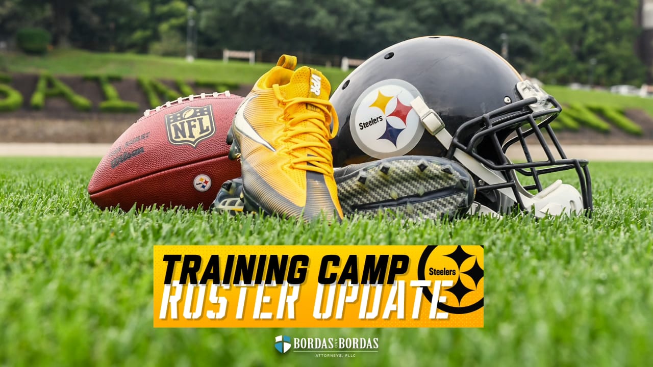 Steelers make camp roster moves