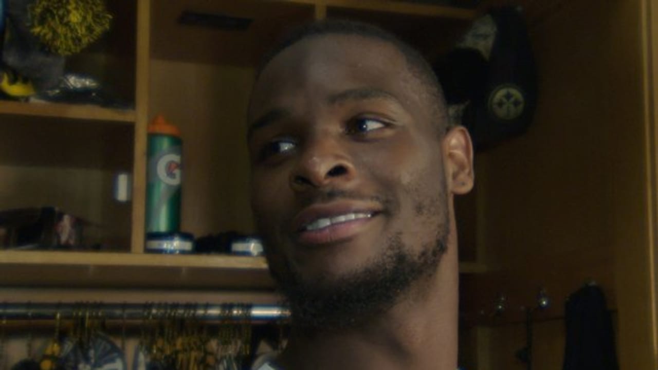 Bell speaks after his first practice