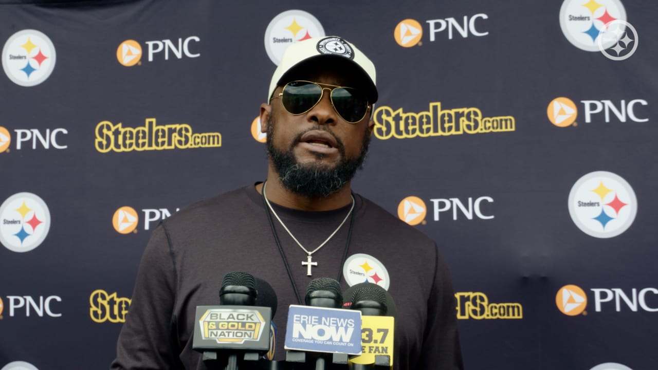 WATCH: Tomlin progressing team towards 'football-like work'