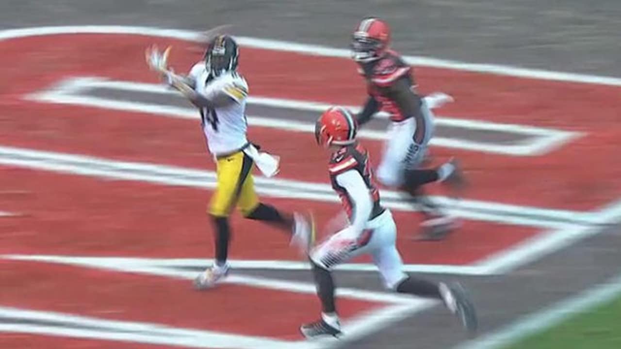 HIGHLIGHT: Brown 17-yard touchdown catch