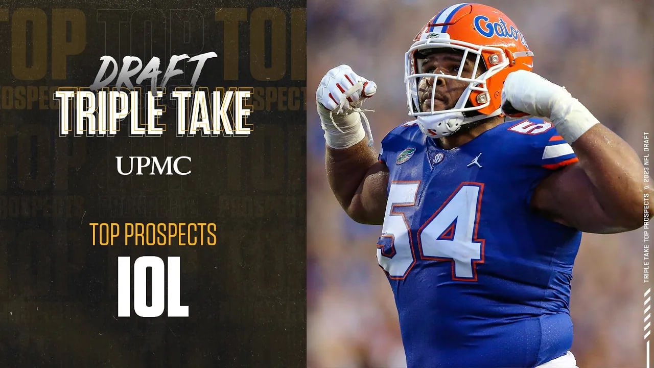 WATCH: 2023 NFL Draft Triple Take - Interior O-Line
