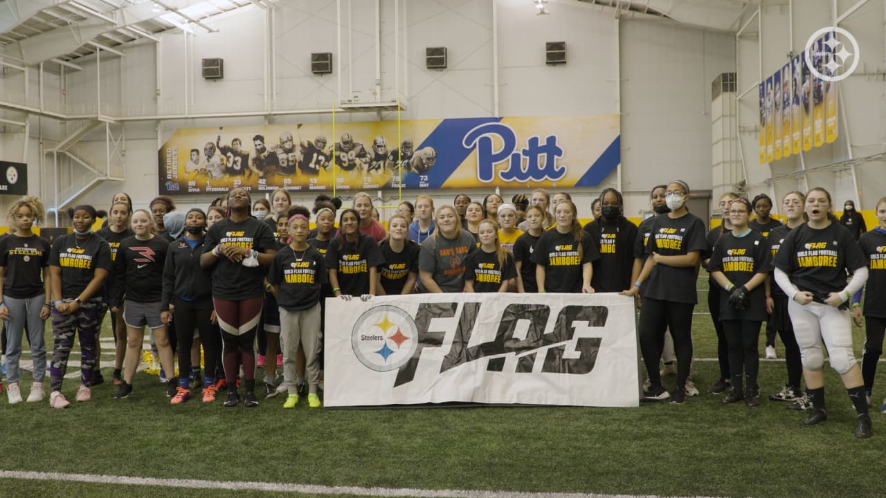 Steelers host Girls Flag Football Jamboree