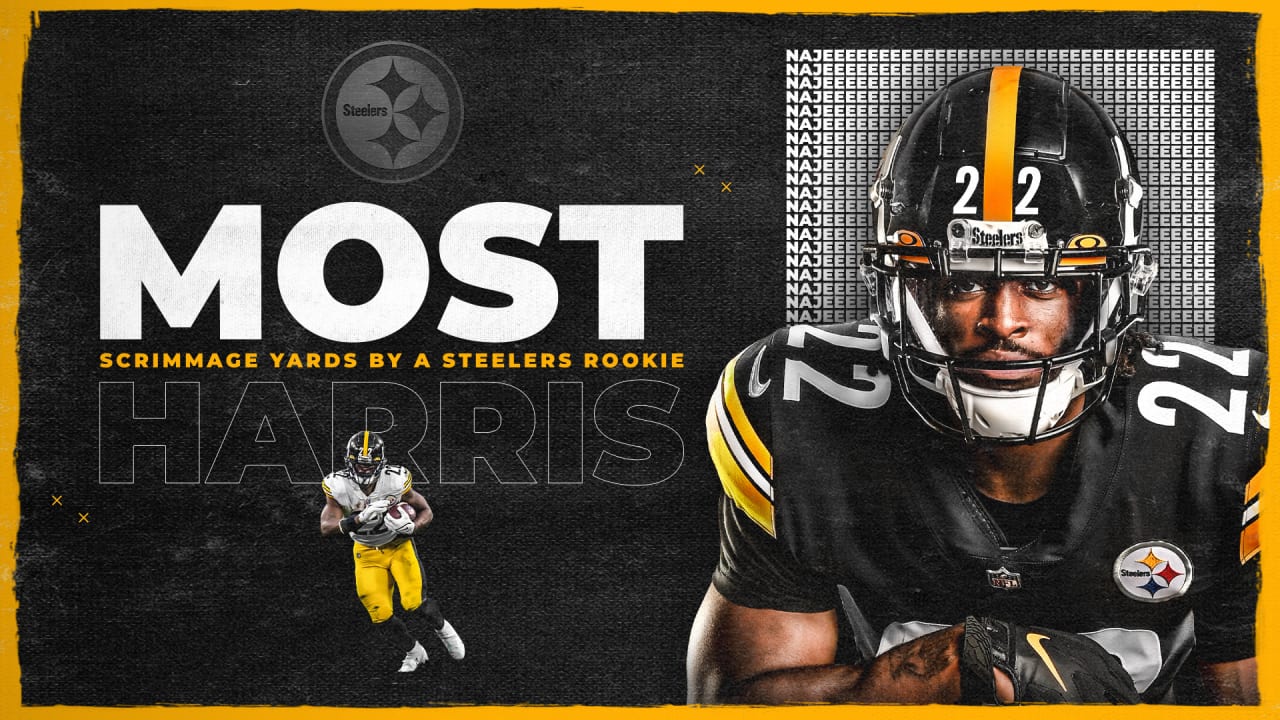 Harris sets Steelers rookie record