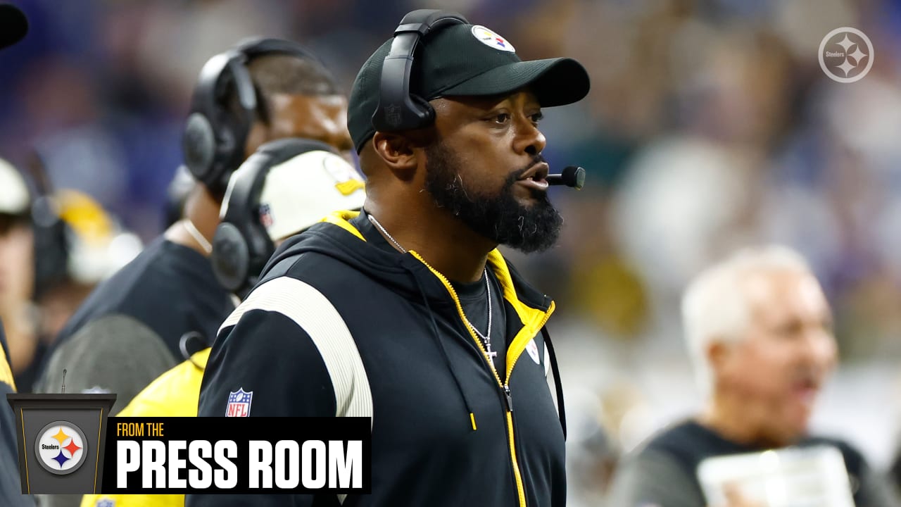 From the Press Room: Steelers at Colts