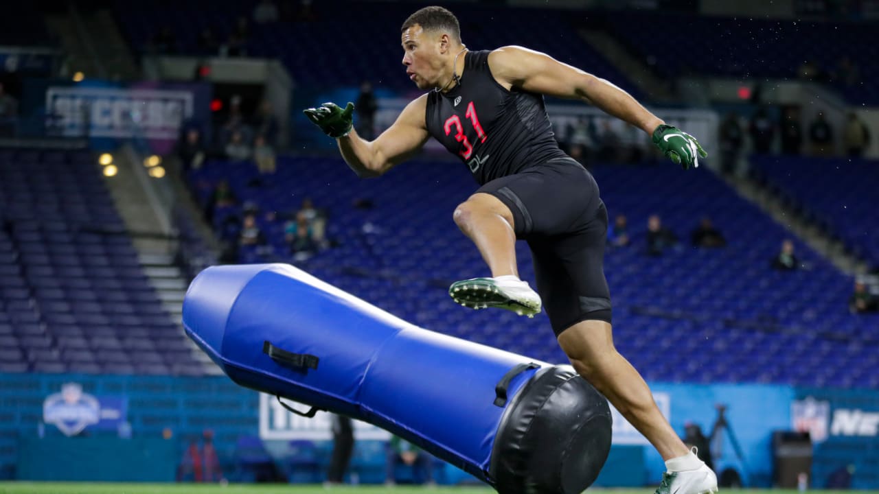 WATCH: Alex Highsmith Combine workouts