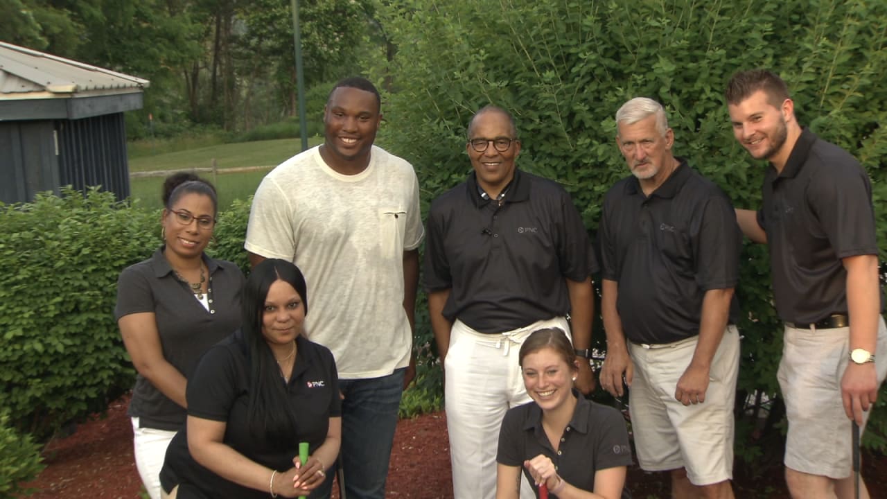 Tuitt gets into the swing of things