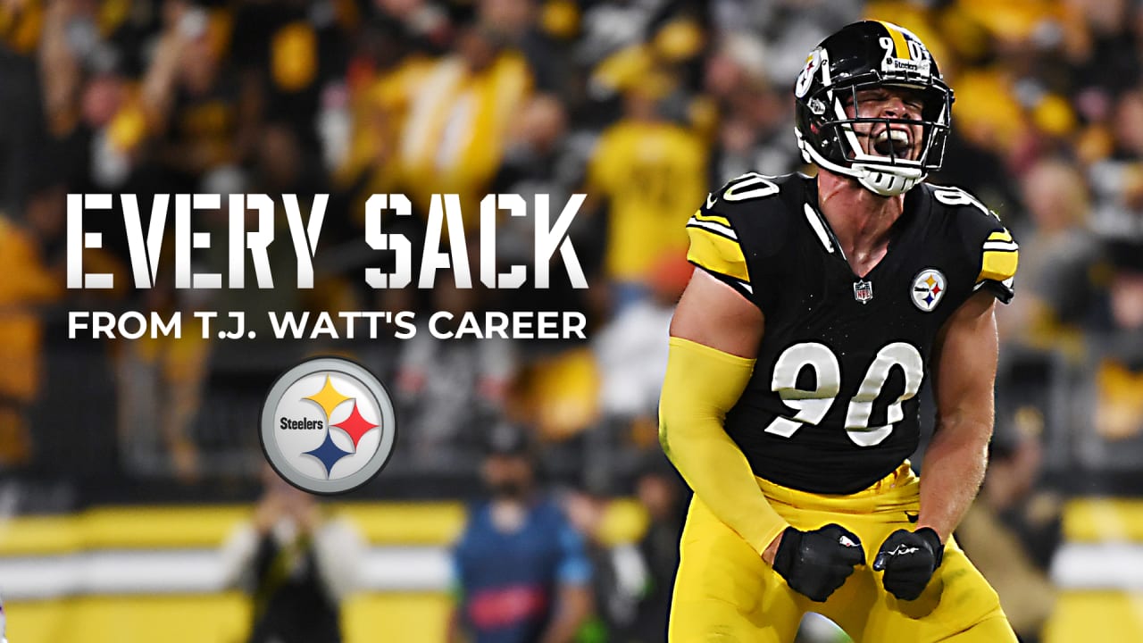 WATCH: All 81.5 sacks from Watt's career