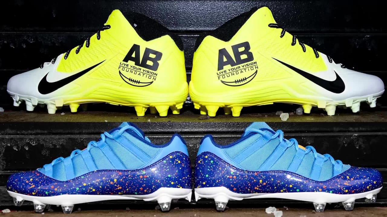 Brown & Haden's customized cleats