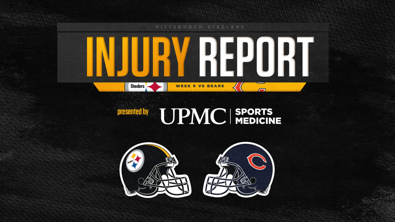 Week 9 Injury Report (Bears)