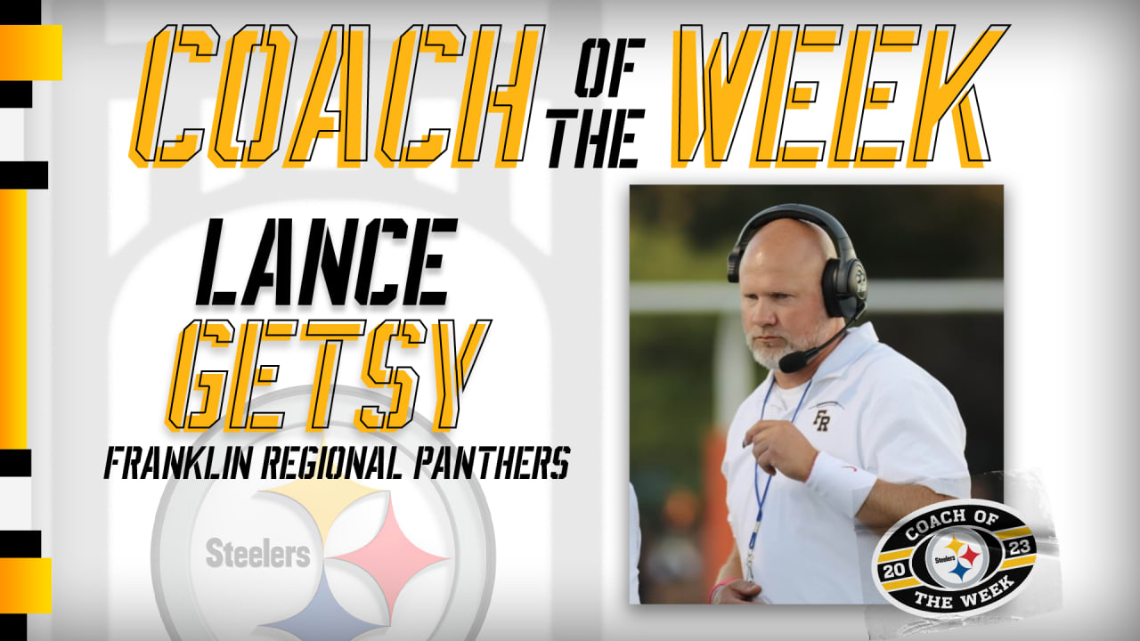 Getsy named Steelers Coach of the Week