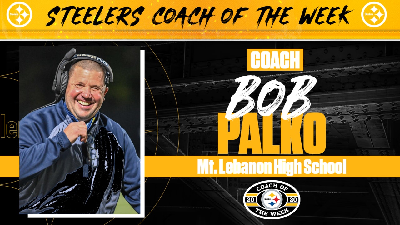 Palko named Steelers Coach of the Week