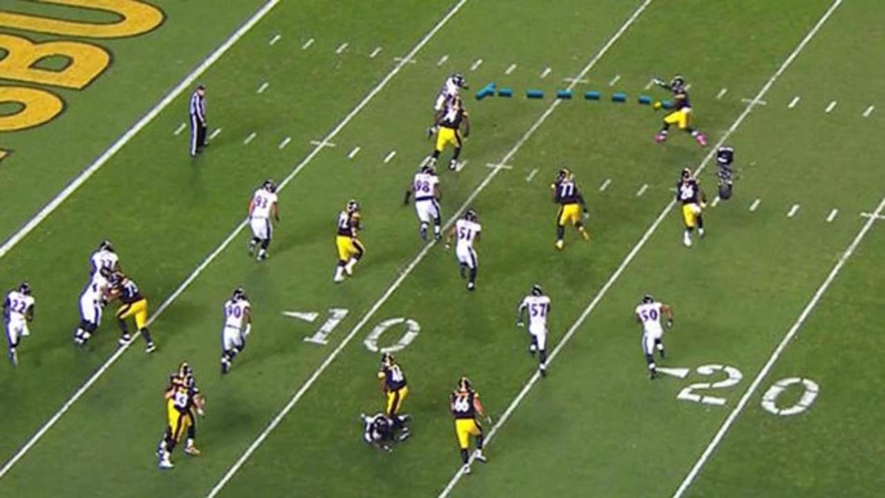 HIGHLIGHT: Breakdown of Bell's touchdown