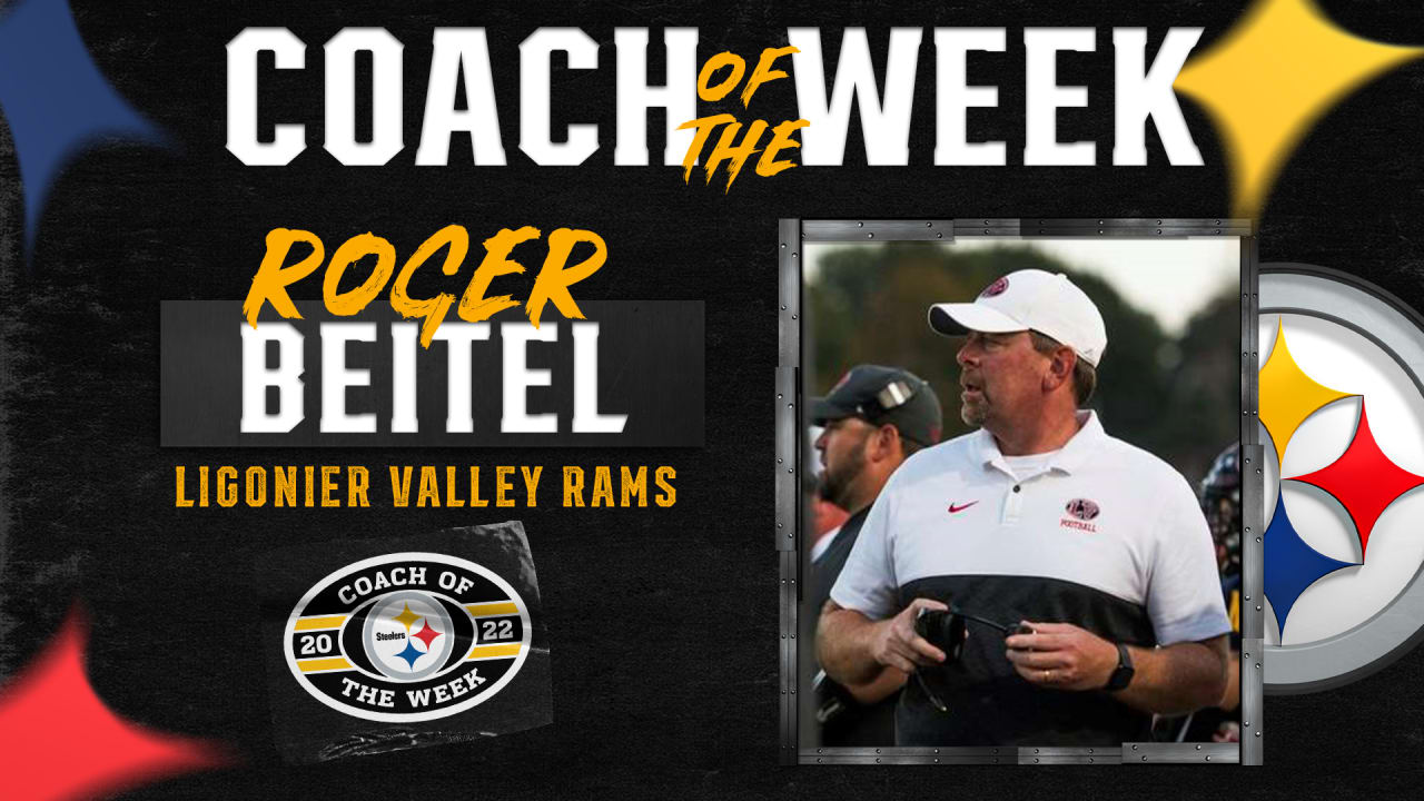 Beitel named Steelers Coach of the Week