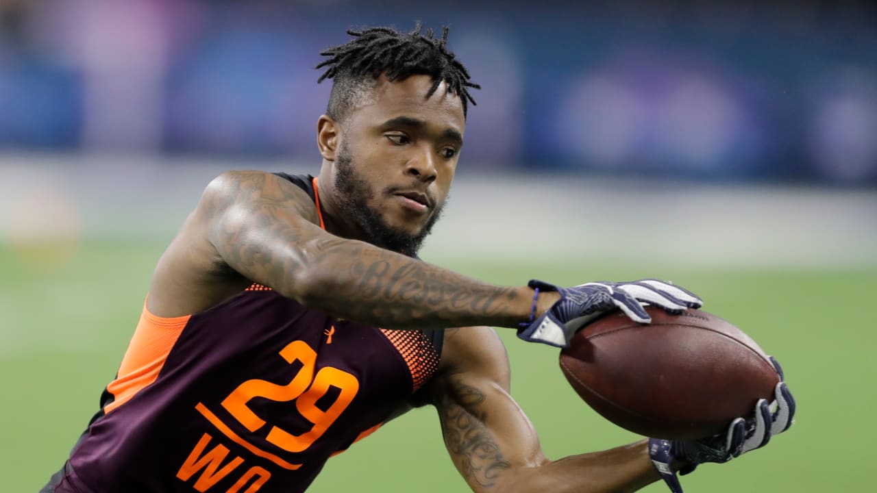 WATCH: Diontae Johnson at the NFL combine