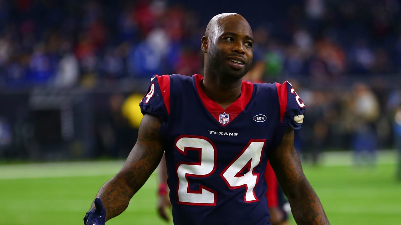 Johnathan Joseph in London promoting American Football