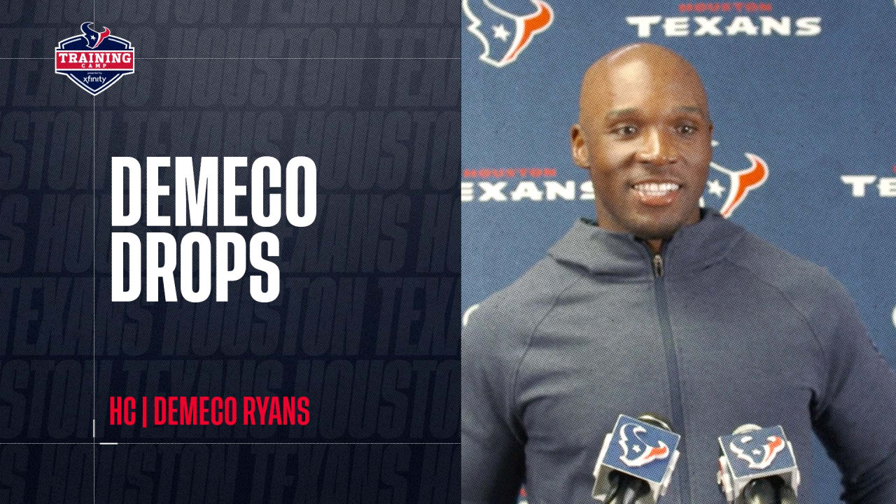 DeMeco Drops: “I think we're right where we need to be"