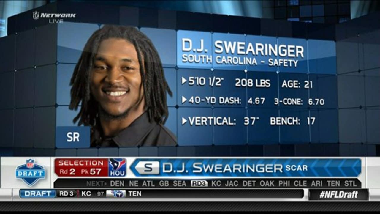 Texans draft D.J. Swearinger in 2nd