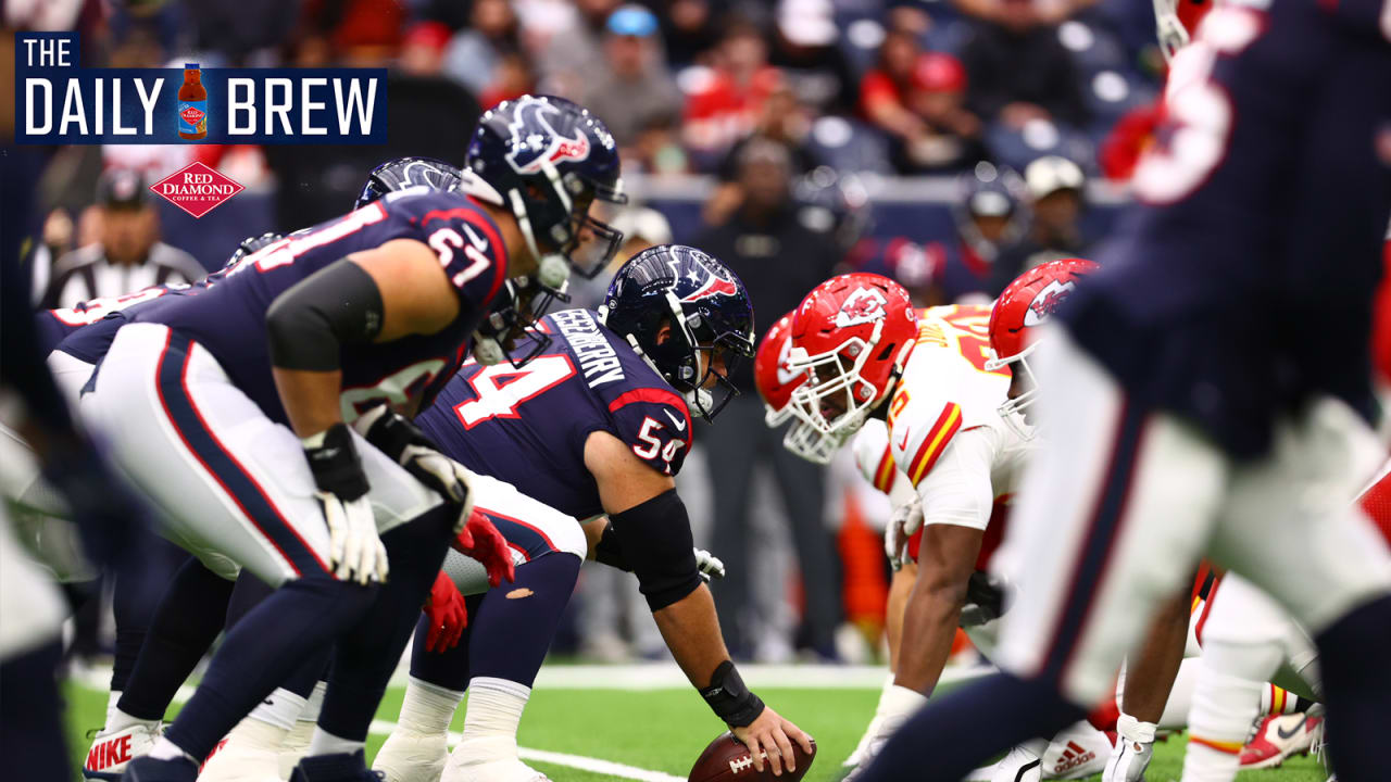 The Houston Texans offensive line has not given up a sack in three ...