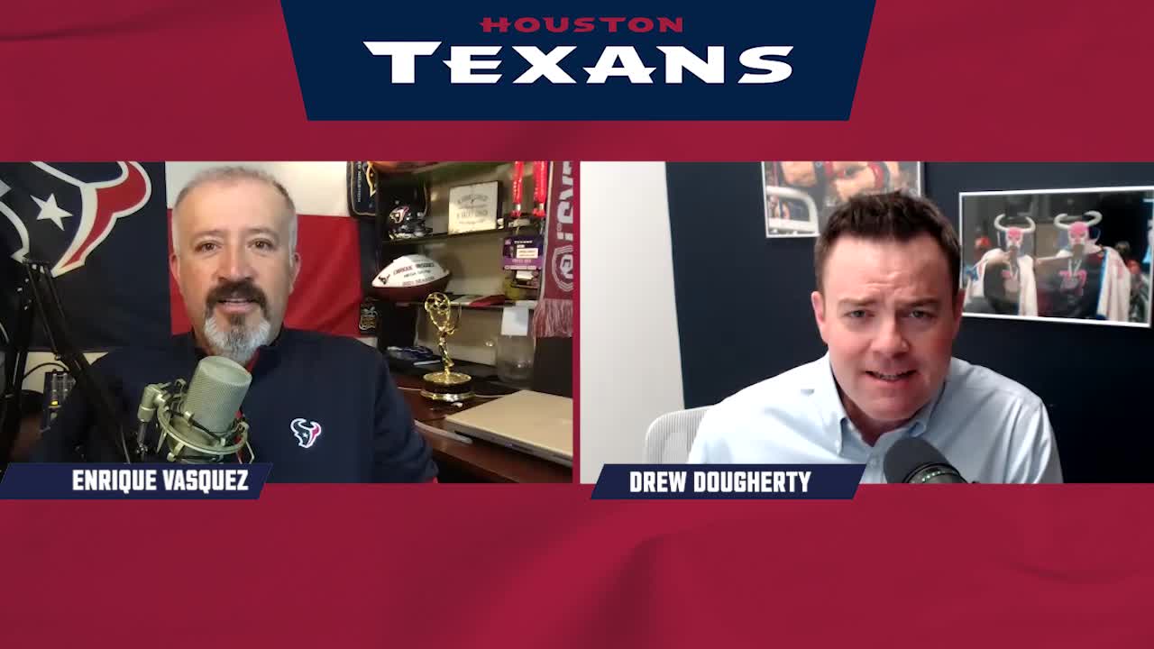 La voz de los Texans Enrique Vasquez y Drew Dougherty del Texans TV ...