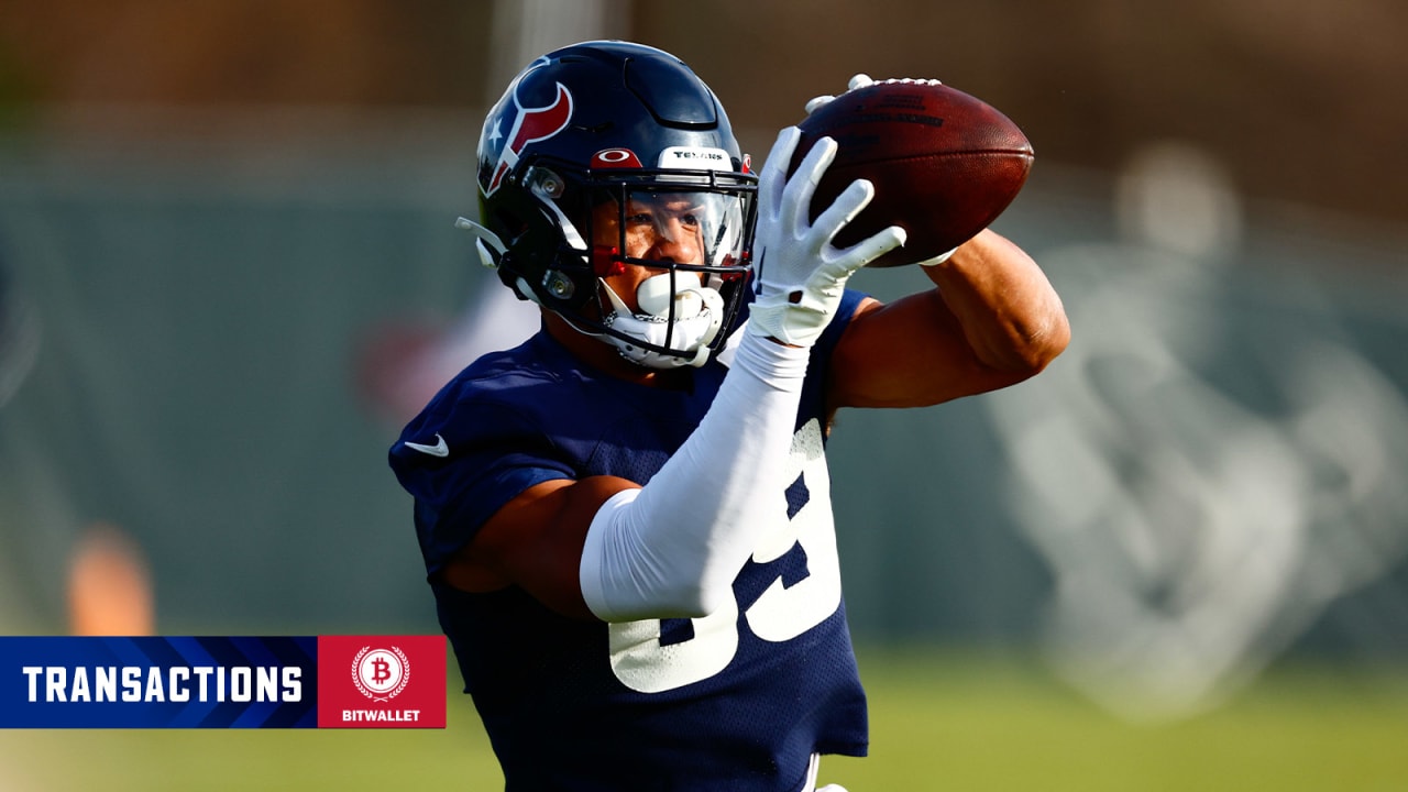The Houston Texans made roster moves.